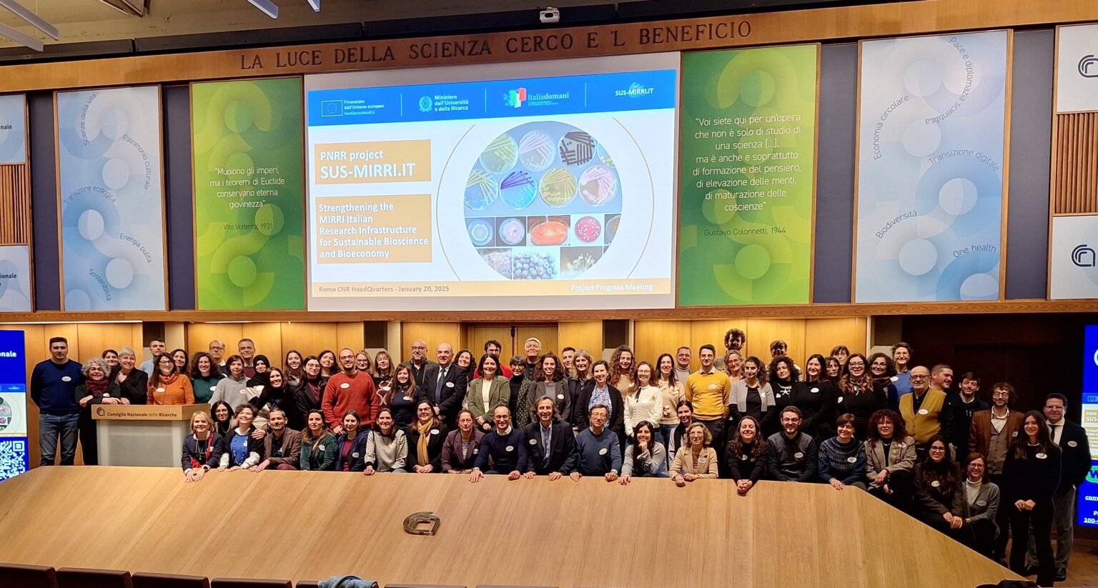 SUS-MIRRI.IT Strengthening the MIRRI Italian Research Infrastructure ...